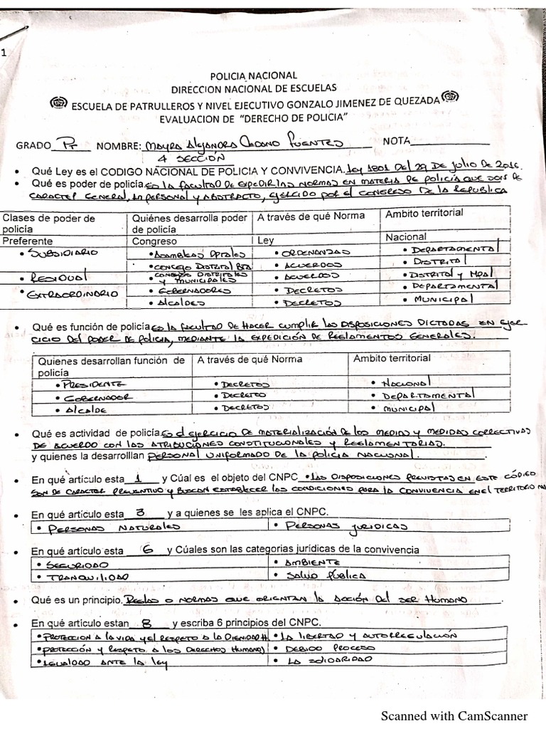 Taller Derecho De Policia Pdf