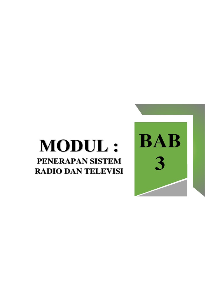 Pertemuan 4 - Modul 3 Saluran Transmisi Dan Antena Gelombang Radio | PDF