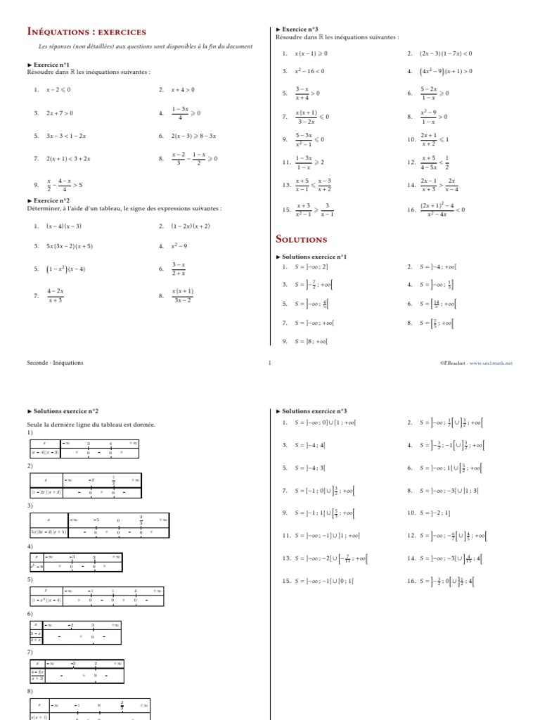 Seconde Chap4 Exos | PDF | Théorie (échecs) | Échecs