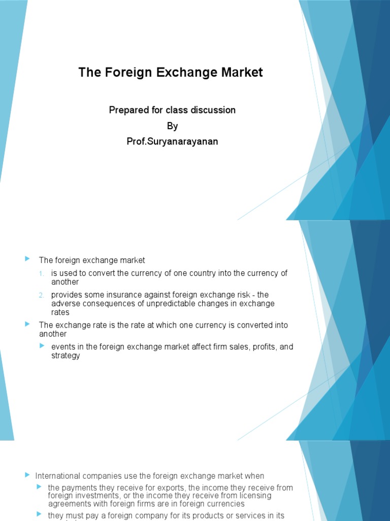Understanding the Foreign Exchange Market | PDF | Exchange Rate ...