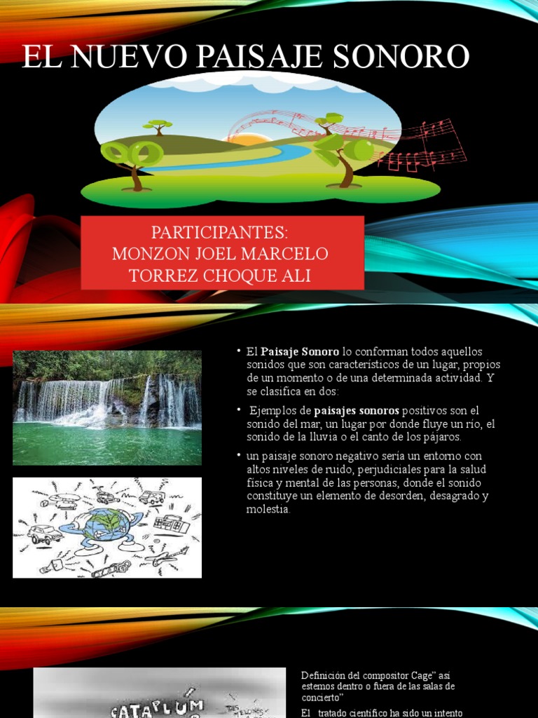 Paisaje Sonoro | PDF | Sonido