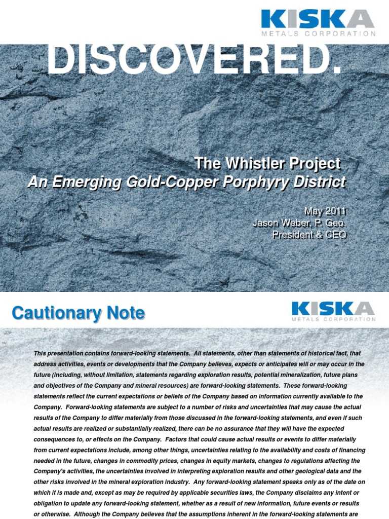 Gold-Copper Exploration in Alaska | PDF | Risk | Gold