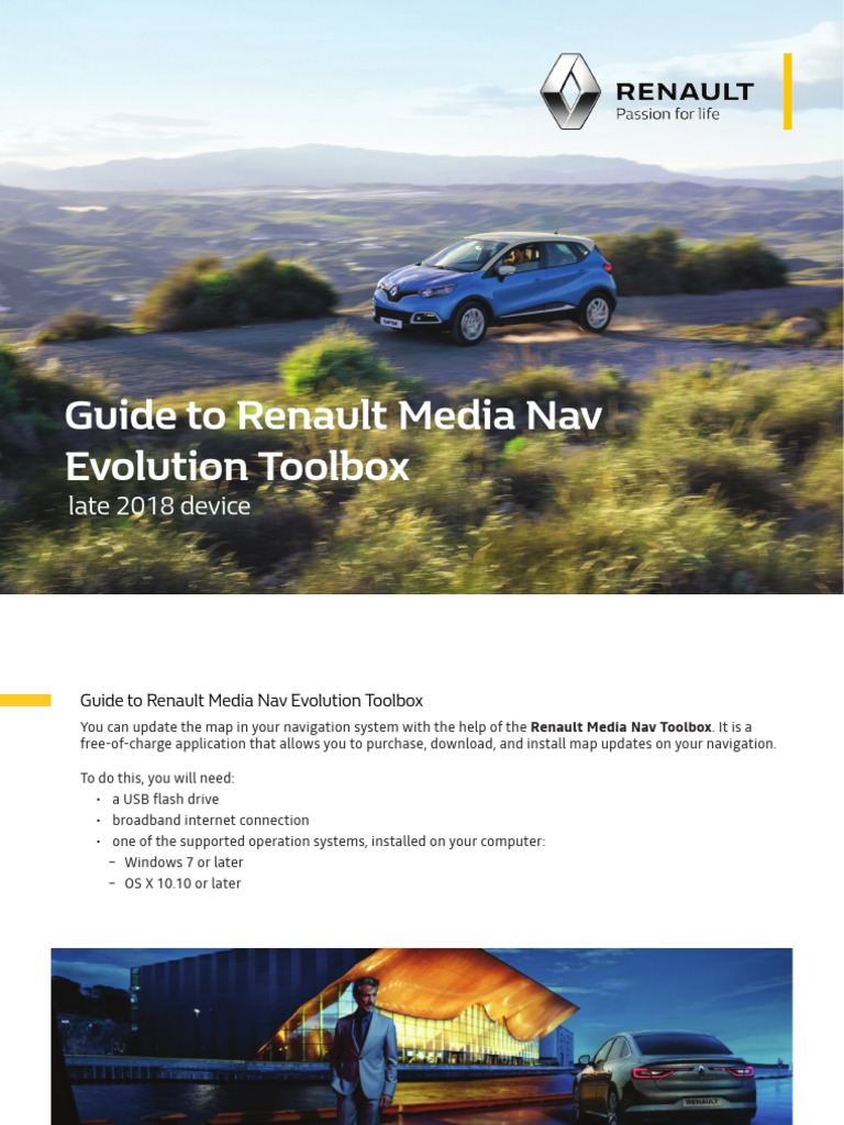 Renault Media Nav Toolbox Guide | PDF | Usb Flash Drive | Operating System