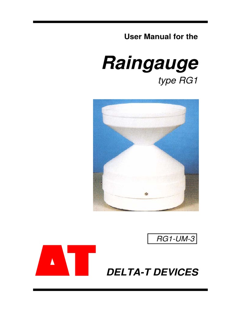 RG1 User Manual v3 | PDF | Calibration | Accuracy And Precision