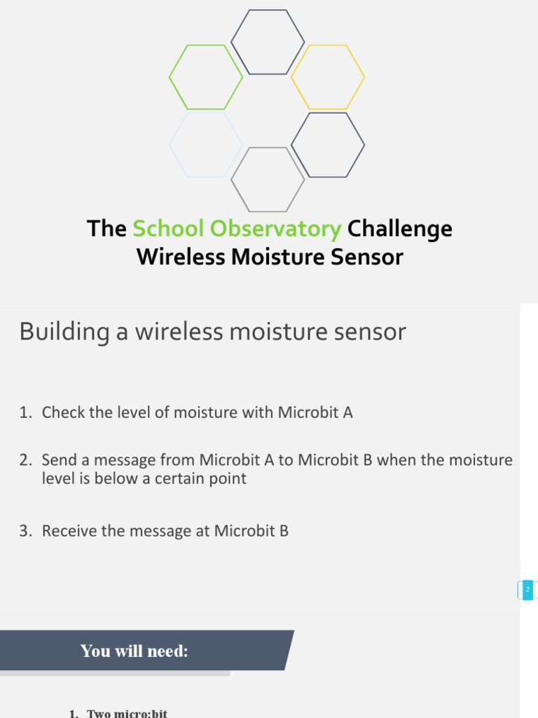 Project - Wireless Moisture Detector | PDF | Variable (Computer Science ...