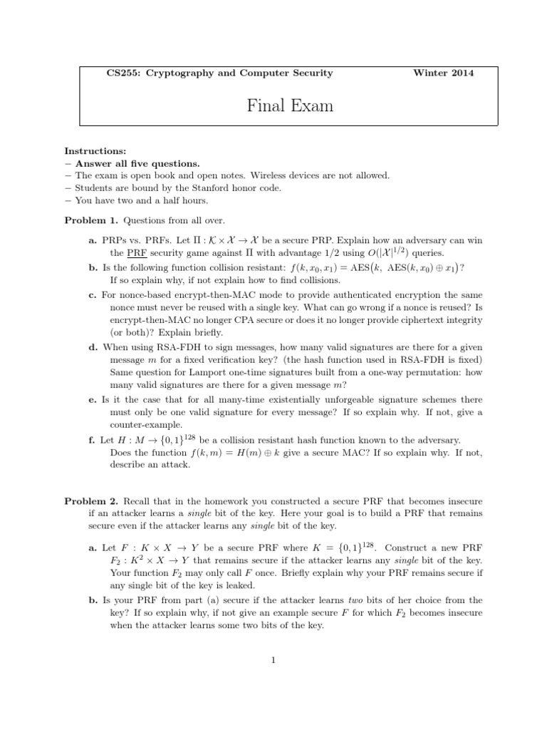 Final 14 | PDF | Cryptography | Mathematics