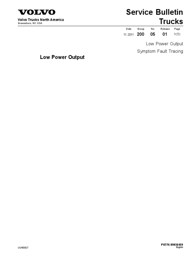 Low Power Output | PDF | Turbocharger | Engines