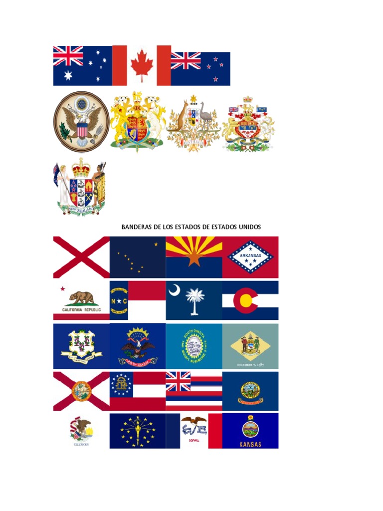 Banderas de La Anglosfera | PDF