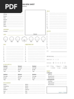 Basic Character Sheet Fillable-BECMI | PDF | Fantasy Games | Role Playing
