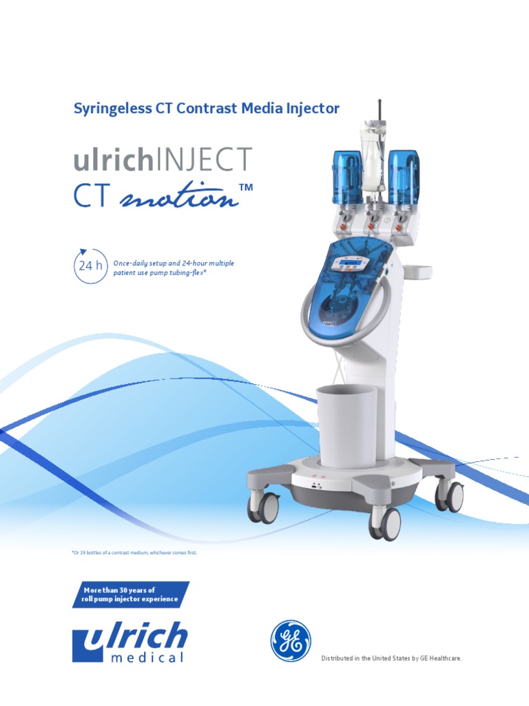Contrast Media UlrichINJECT US CT Motion Brochure 2019 JB68485USa | PDF ...