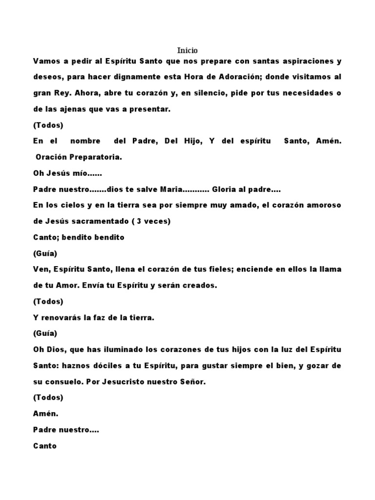 Hora Santa Tepe | PDF | María, madre de Jesús | orador del Señor