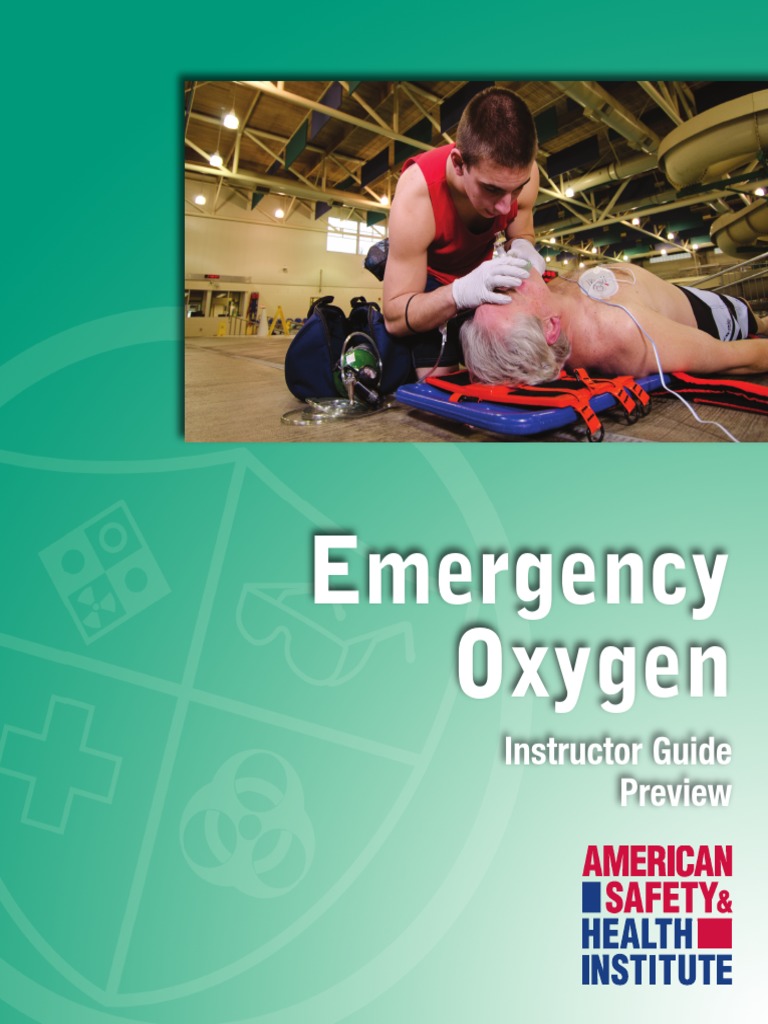 Emergency Oxygen: Instructor Guide Preview | PDF | Cardiopulmonary ...