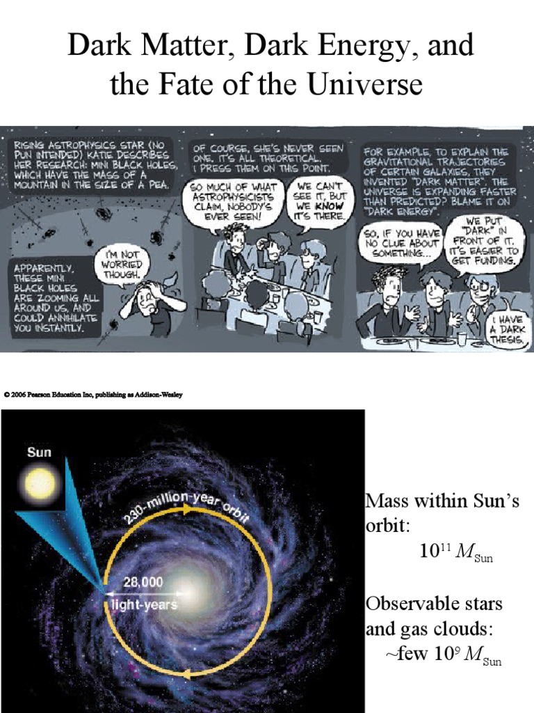 Dark Matter, Dark Energy, and The Fate of The Universe | PDF | Dark ...