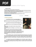 Primary Source Analysis: Title of Source: Customs of The Tagalog | PDF ...