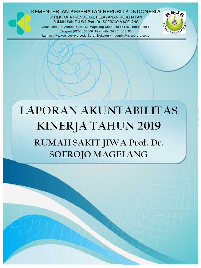 LAKIP 2019 RS JIWA Prof. Dr. SOEROJO MAGELANG | PDF