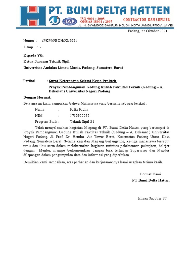 Tanda Selesai | PDF