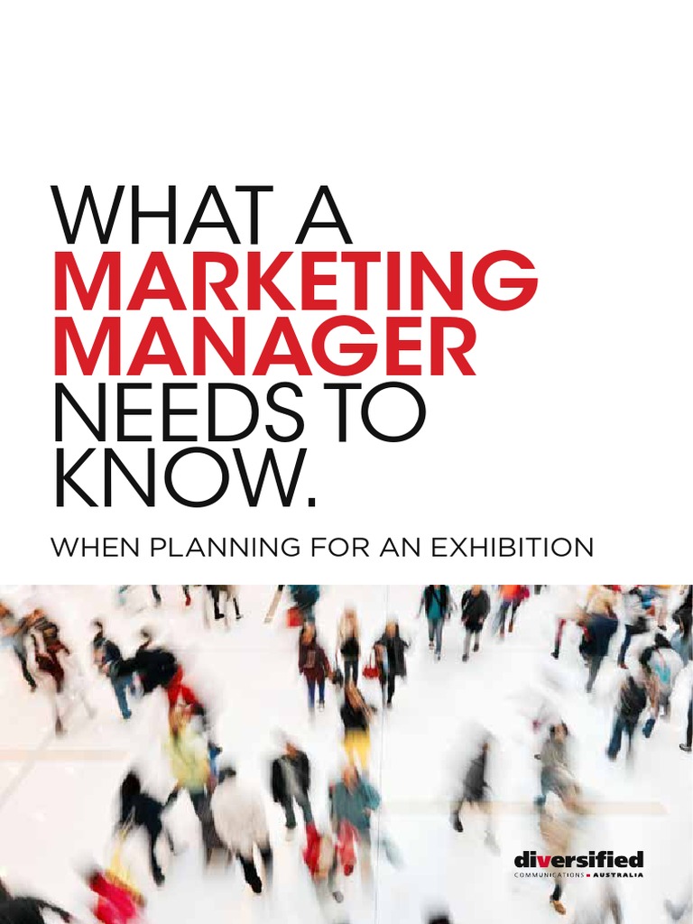 What A Marketing Manager Needs To Know - Planning For An Exhibition ...