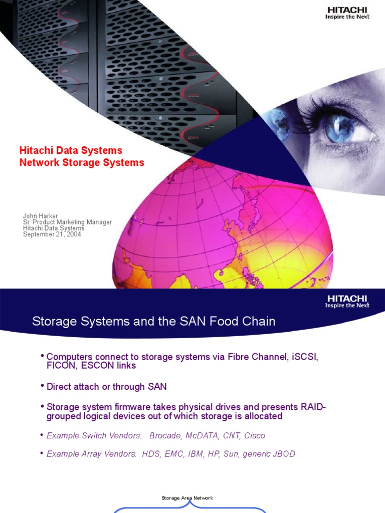 HDS Network Storage Systems | PDF | Nature | Hard Disk Drive