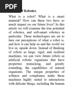 Robotics Research Paper | PDF | Robotics | Robot