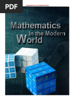 Ged 102 Mathematics in The Modern World Module PDF | PDF | Pattern ...