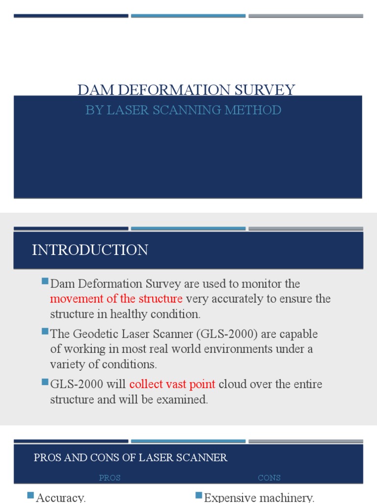 Dam Deformation Survey | PDF | Surveying | Image Scanner