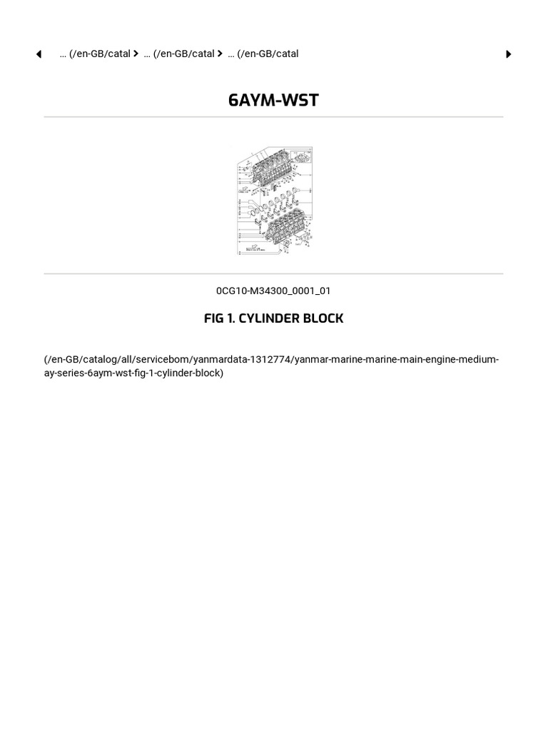 Yanmar Shop - 6AYM-WST | PDF | Pump | Engines