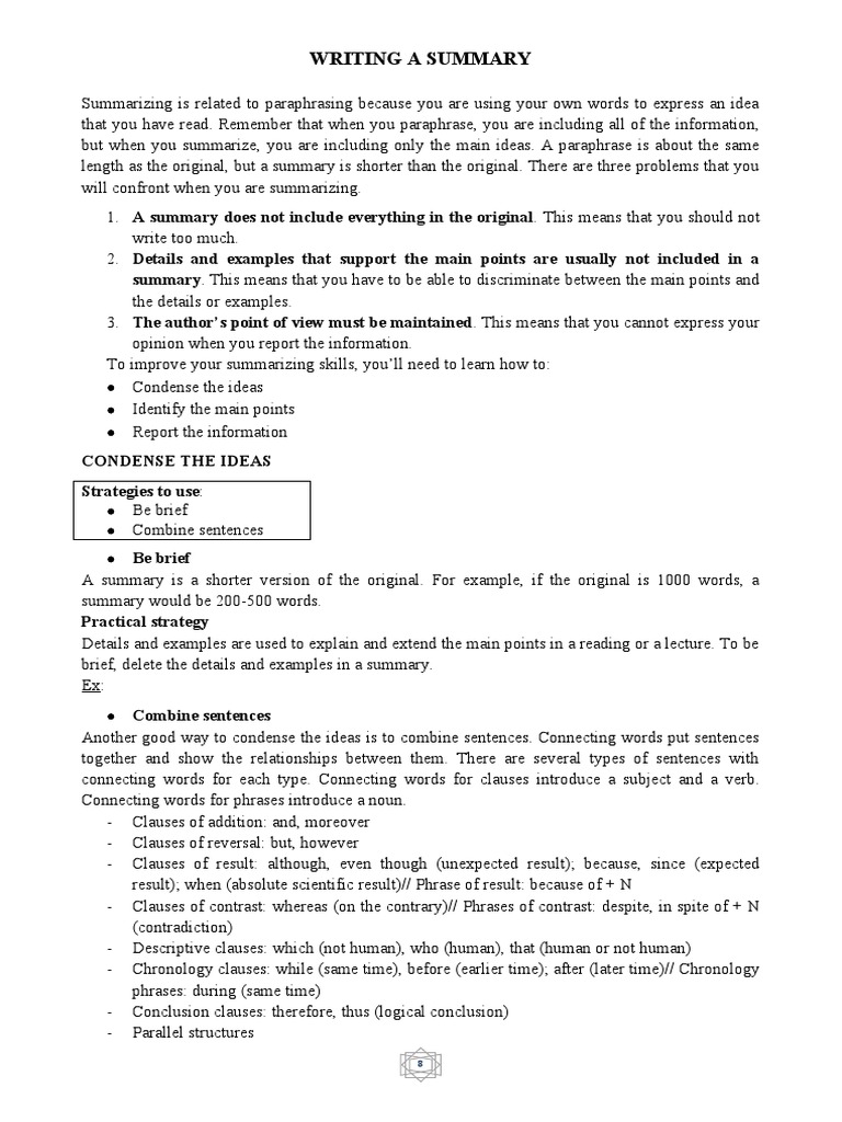 Writing Practice For Summary & Genres | PDF | Climate Change | Essays