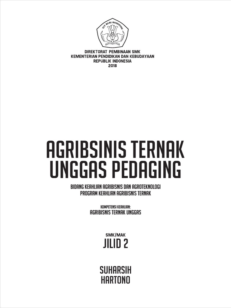 Agribisnis Ternak Unggas Pedaging Kls Xii | PDF