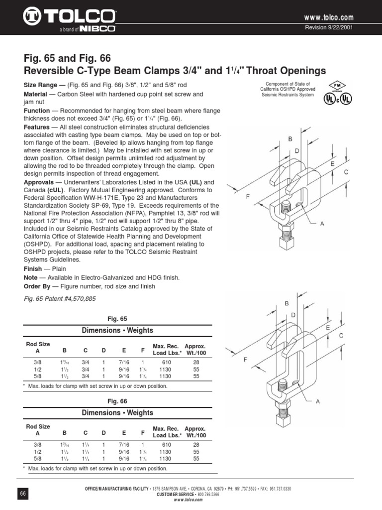 Grapa Tipo C | PDF | Pipe (Fluid Conveyance) | Building Engineering
