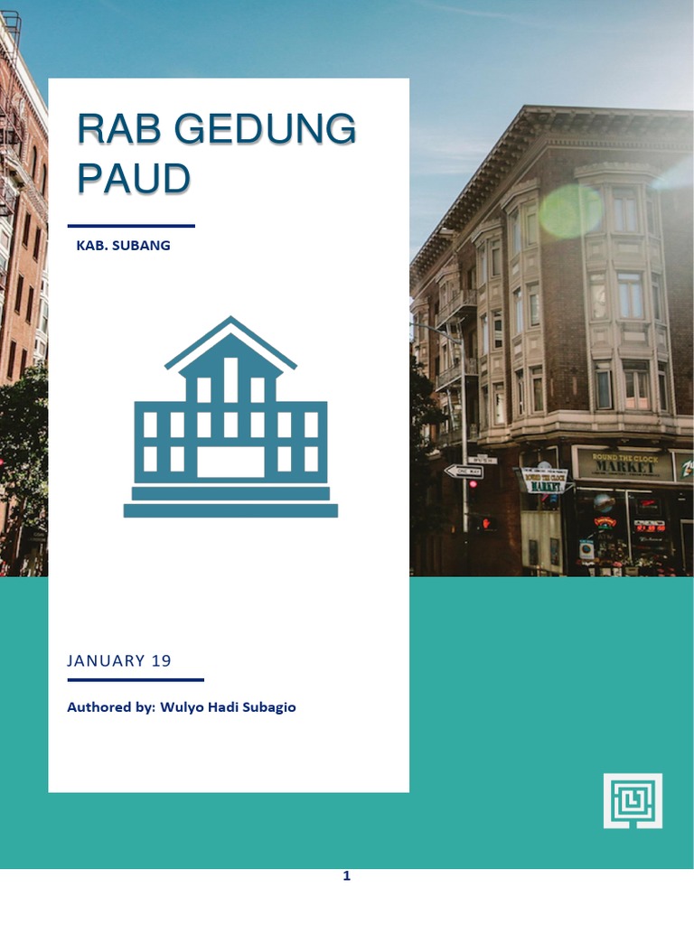 Cover RAB PAUD | PDF
