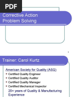 8D Problem Solving Format PDF | PDF