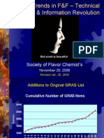 FEMA GRAS Flavor Properties Overview | PDF | Taste | Flavor