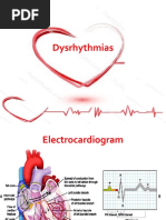 Dysrhythmias Cheat Sheet | PDF | Atrium (Heart) | Cardiac Electrophysiology