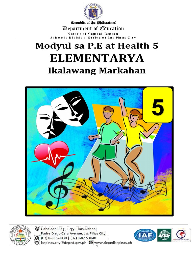 Adm Pe and Health 5 Final | PDF