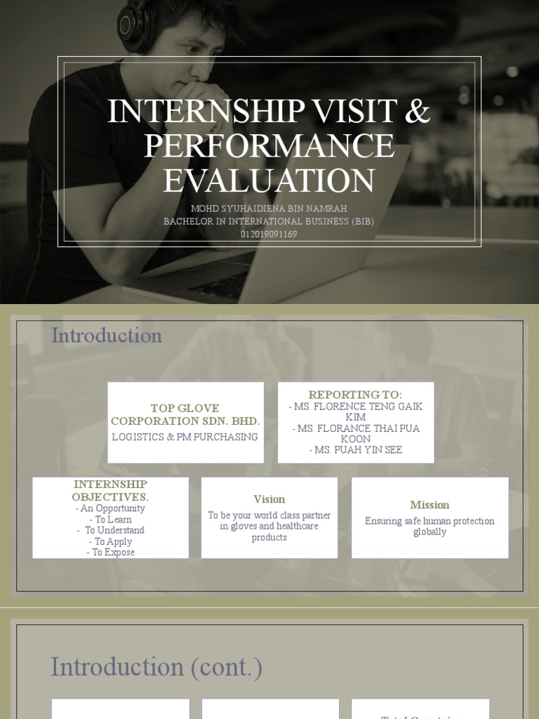 Internship Visit & Performance Evaluation | PDF | Cognition