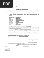 Joint-Affidavit of Owner and Mechanic For The Change of Engine of Motor ...