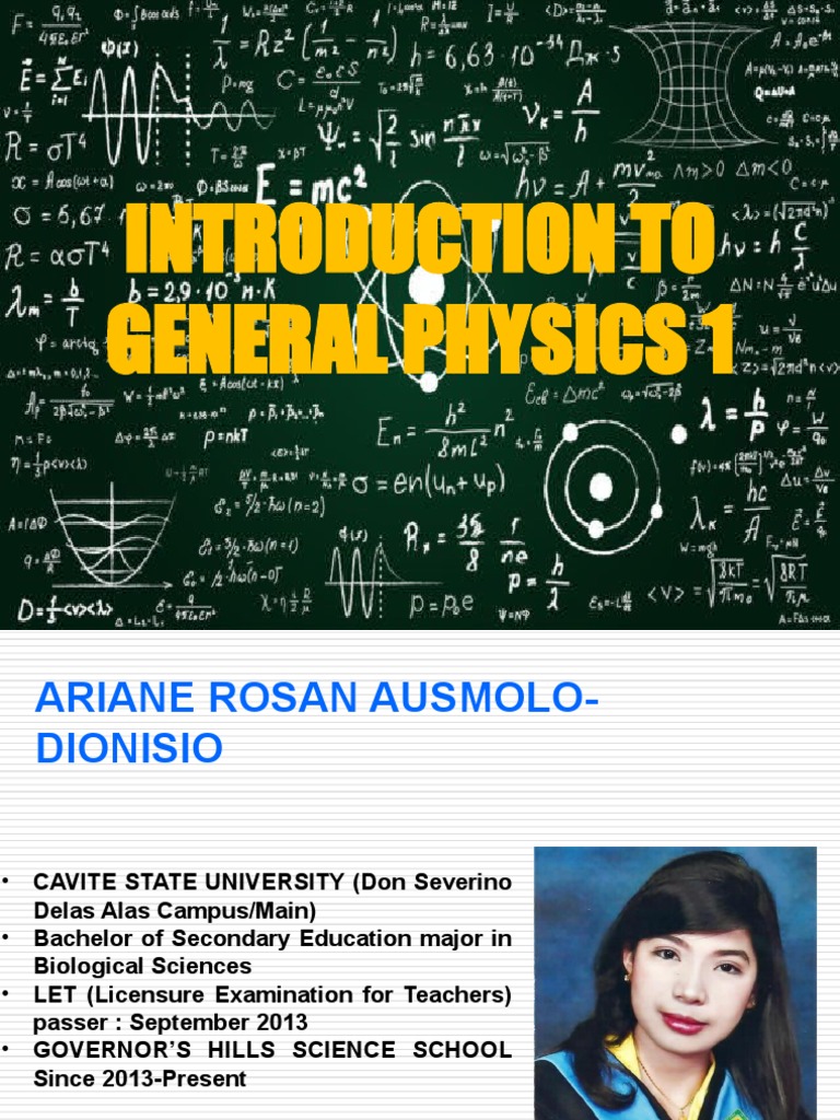 Physics Guide for Education Majors | PDF | Physics | Science