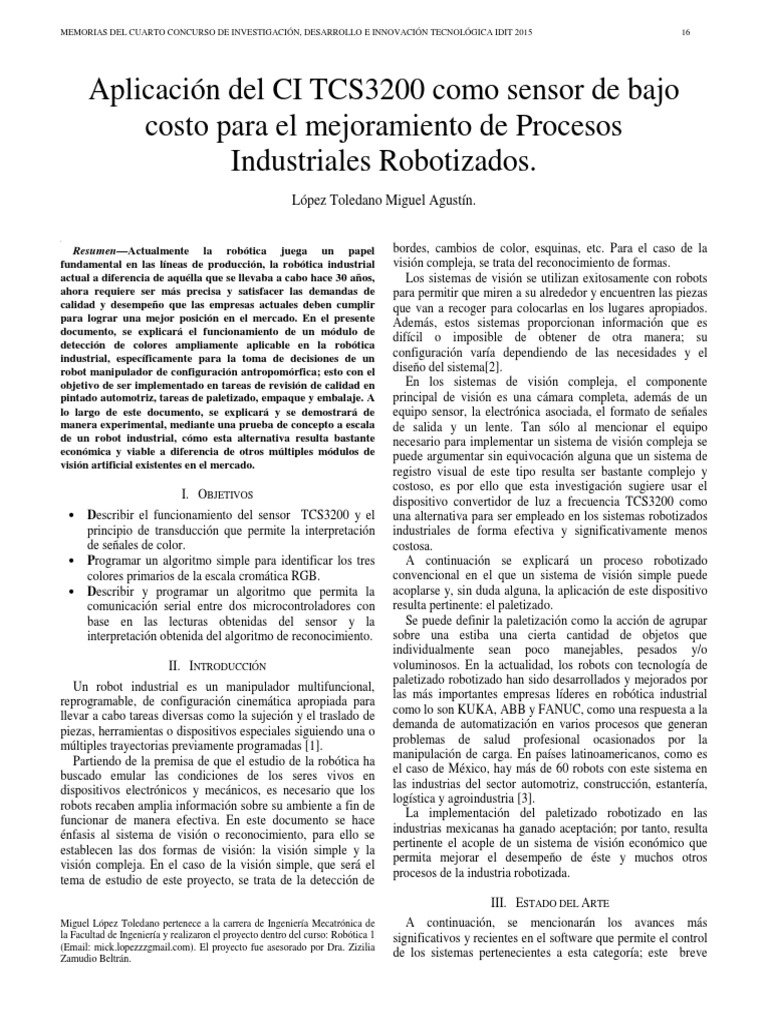 Módulo GY31 - Sensor TCS3200 - Sensor de Color | PDF | Color | Software
