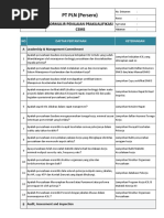Contoh Program Inspeksi K3 | PDF | Teknologi & Rekayasa