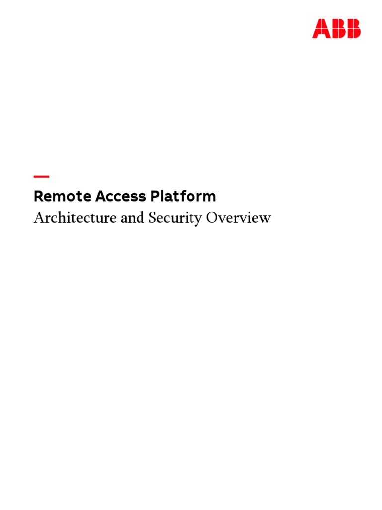 RAP - Architecture and Security Overview | PDF | Transport Layer ...