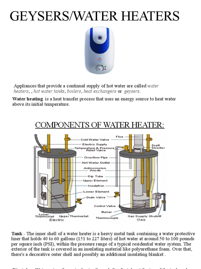 An In-Depth Look at the Various Types of Water Heating Systems: Their ...