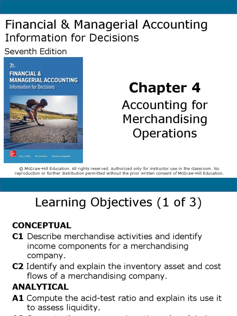 Financial & Managerial Accounting: Information For Decisions | PDF ...