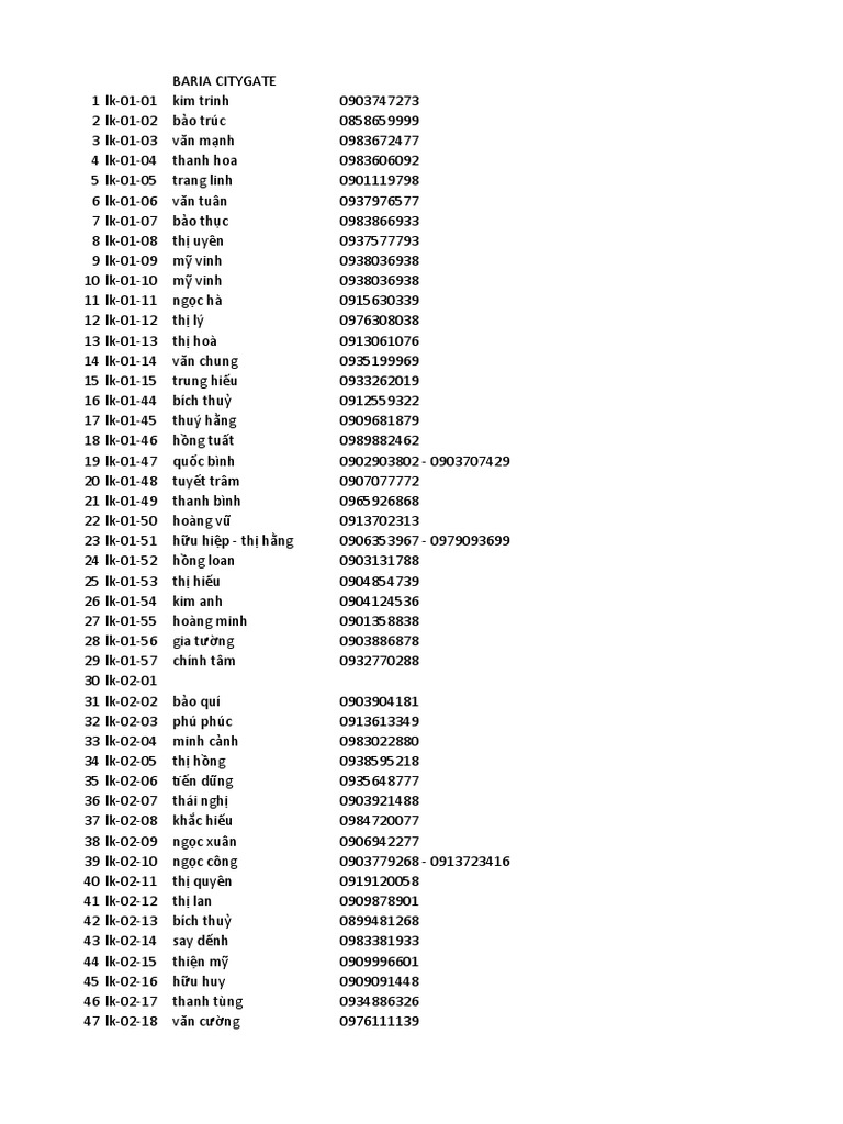 Baria Citygate | PDF