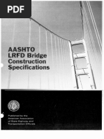AASHTO Standard Specifications 17th Edition | PDF