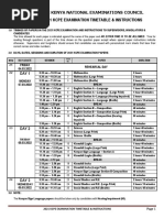 2025-KJSEA-TIMETABLE-1 (1) | PDF