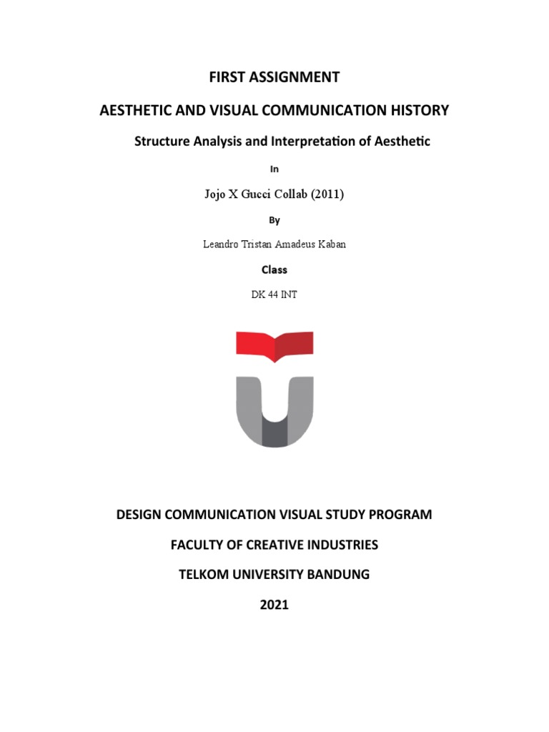 Structure Analysis and Interpretation of Aesthetic Assignment | PDF ...