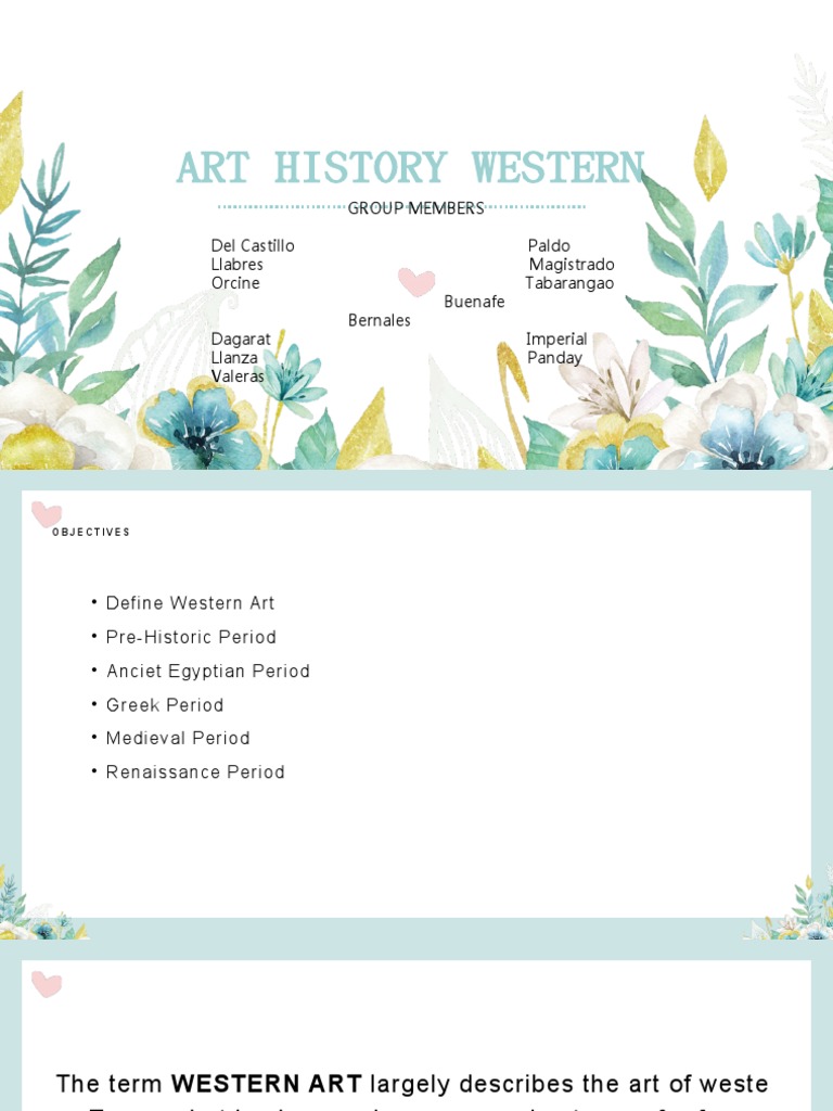 Overview of Western Art History | PDF | Ancient Egypt