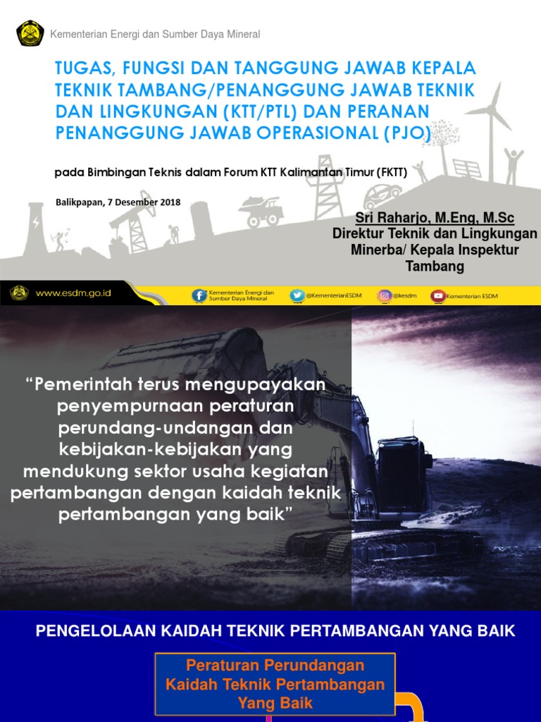 Tugas Dan Fungsi KTT PJO | PDF