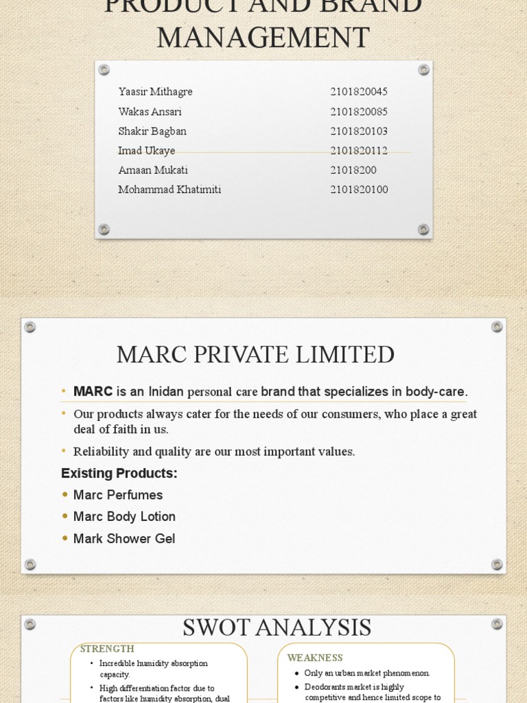 PRODUCT AND BRAND MANAGEMENT - Yaasir | PDF | Brand | Retail