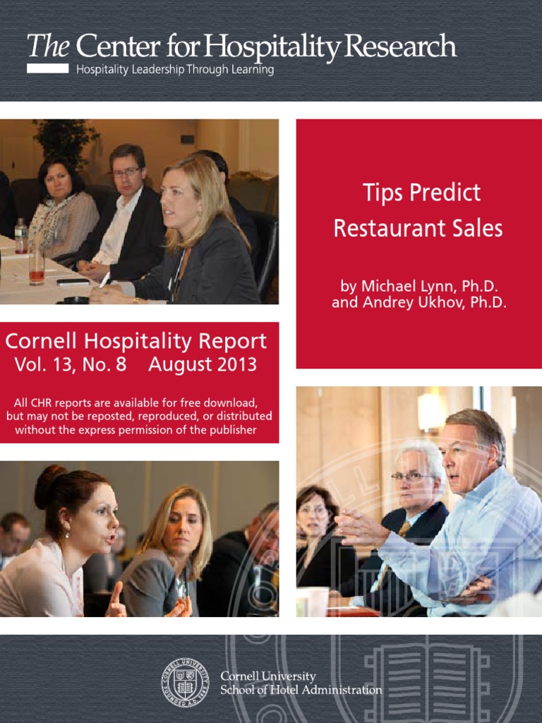 Tips Predict Restaurant Sales | Download Free PDF | Regression Analysis ...